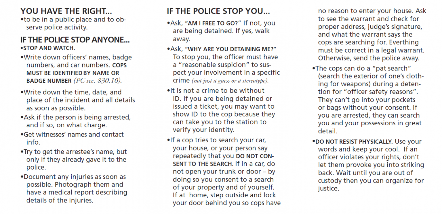 Other Resources – LA Copwatch